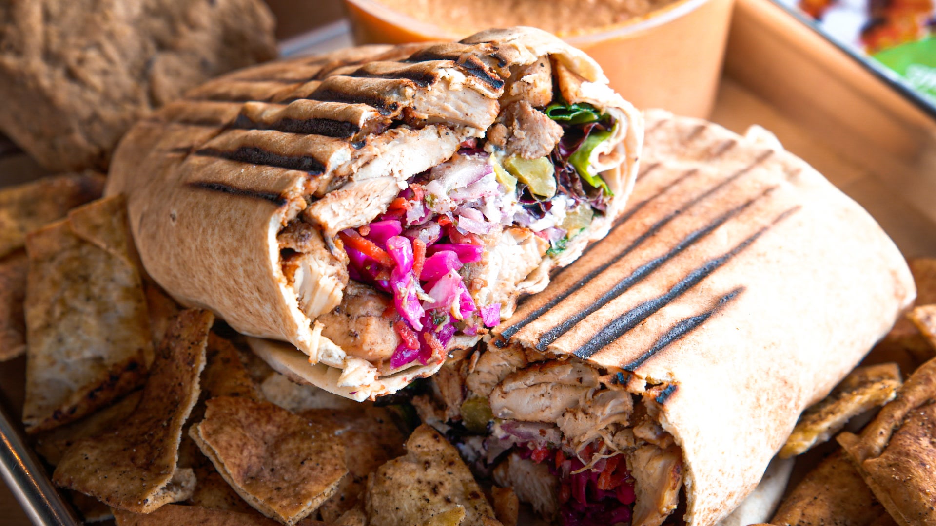 Pita Wrap | Lafa Mediterranean by Zeina's